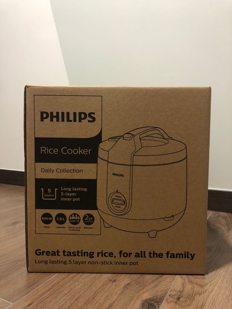 Philips HD3115 Rice Cooker, TV & Home Appliances, Kitchen Appliances ...