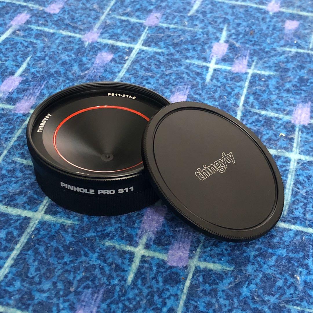 Pinhole photography - Pinhole Pro S (Sony FE e mount), with metal lens ...