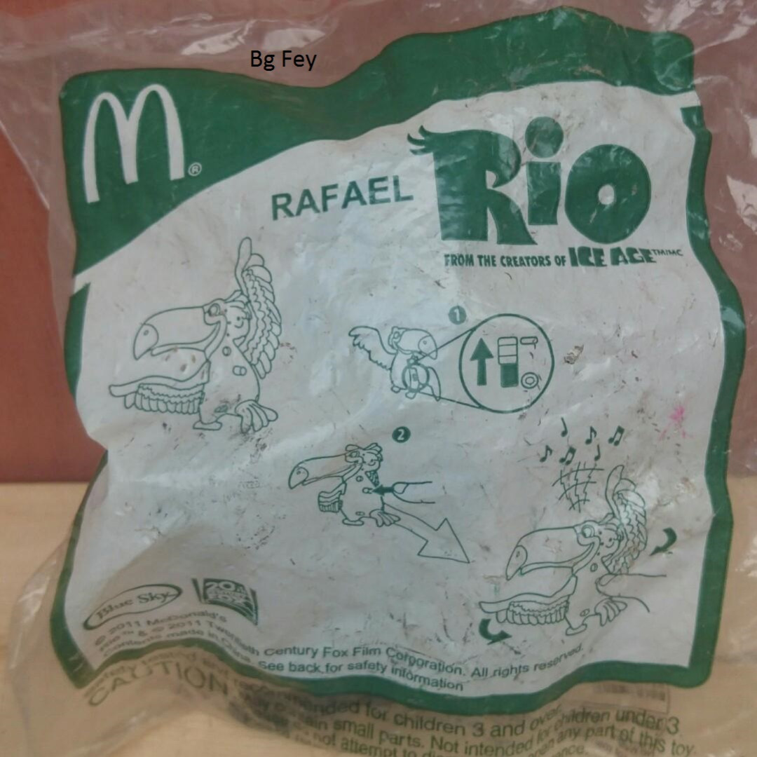 Rafael - Rio Happy Meal Mc Donald 2011 - Segel, Toys & Collectibles ...