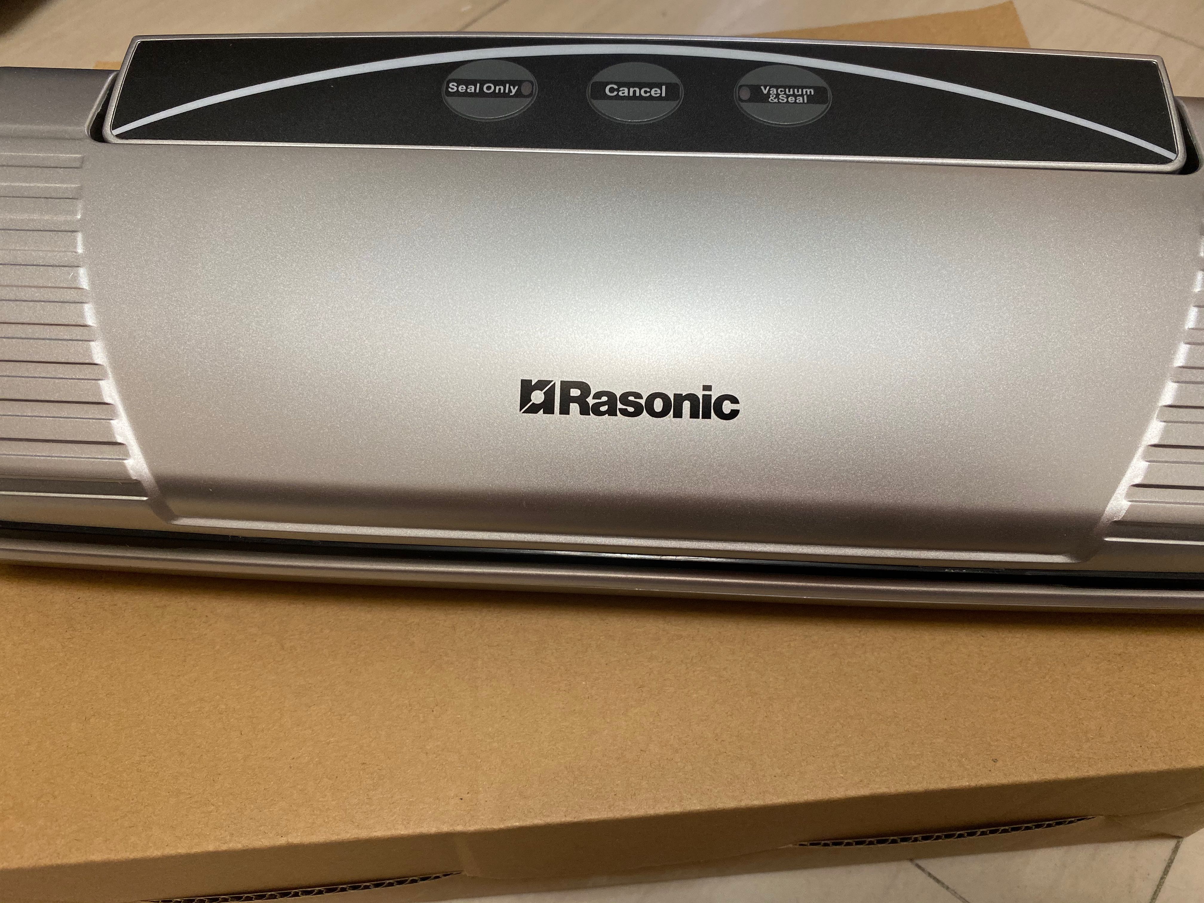 [全新]Rasonic真空包裝機, 家庭電器, 吸塵機 ＆ 家居清潔電器 - Carousell