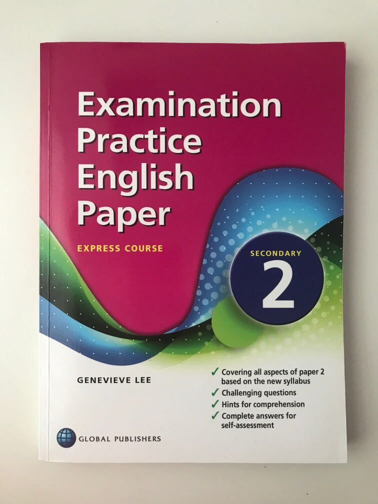 Secondary 2 Examination Practice English Paper, Hobbies & Toys, Books ...
