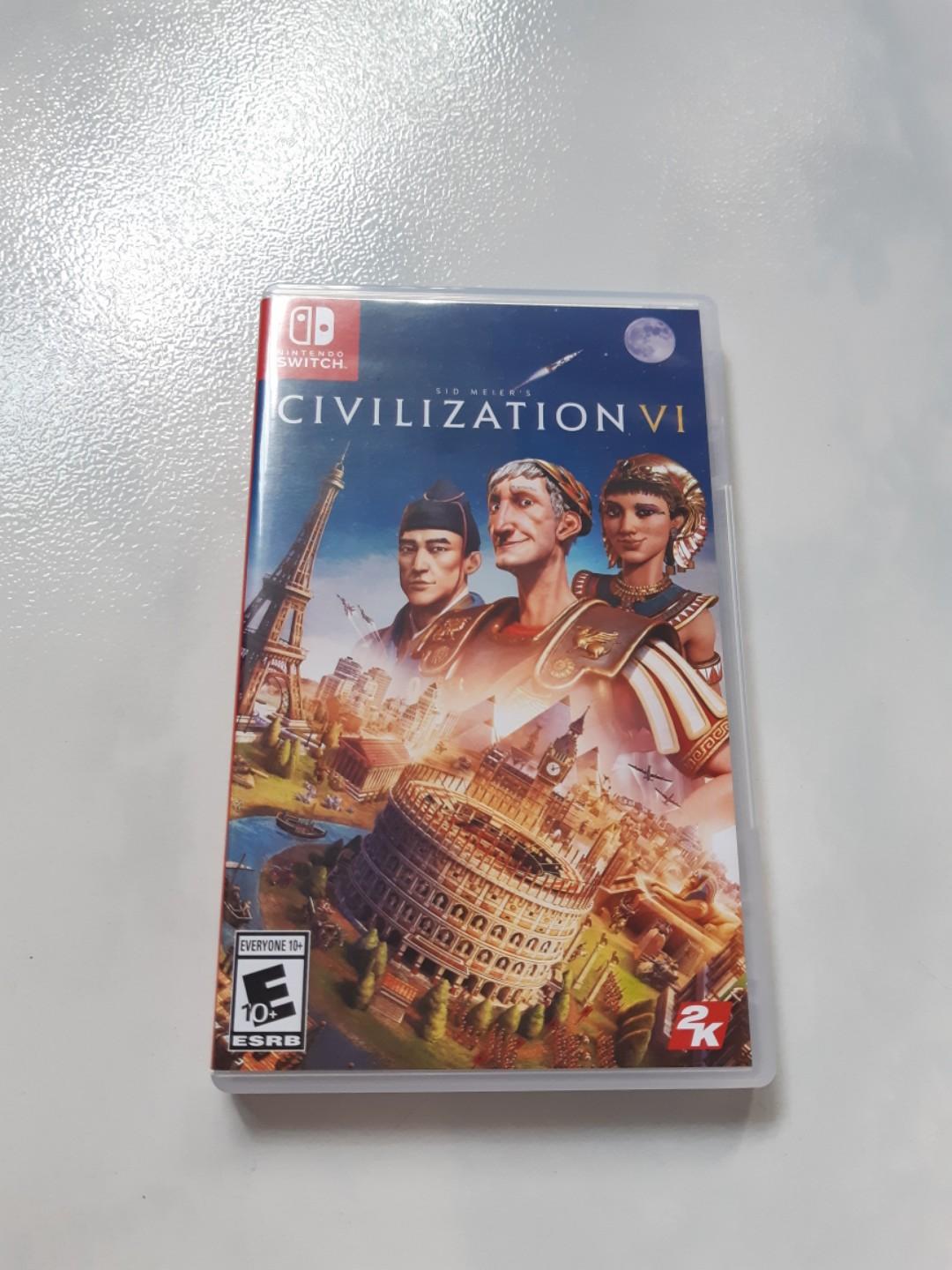 Sid Meier's Civilization 6 Nintendo Switch, Video Gaming, Video Games ...