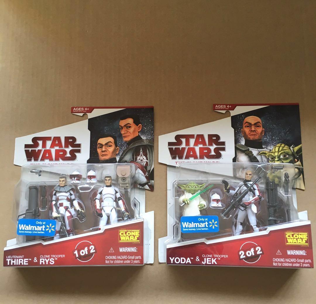 Star Wars The Clone Wars Ambush on Toydaria 2 Pack Walmart Exclusive ...