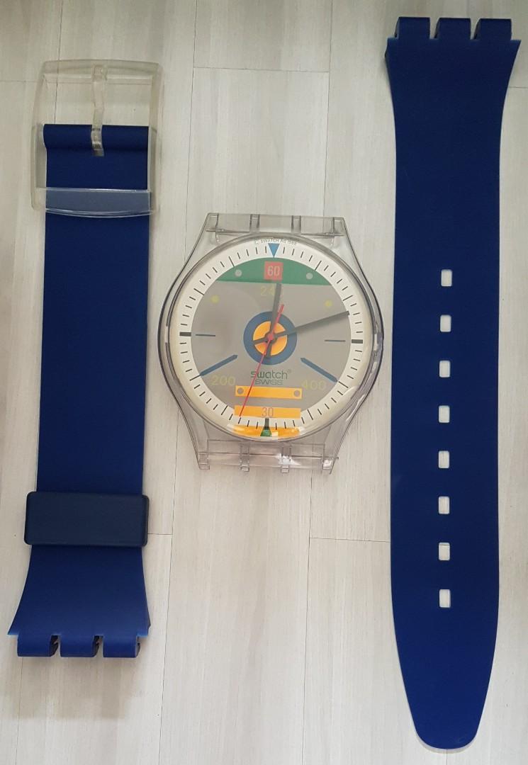 Swatch Maxi Clock MGK112 "Speedweek", Hobbies & Toys, Memorabilia ...