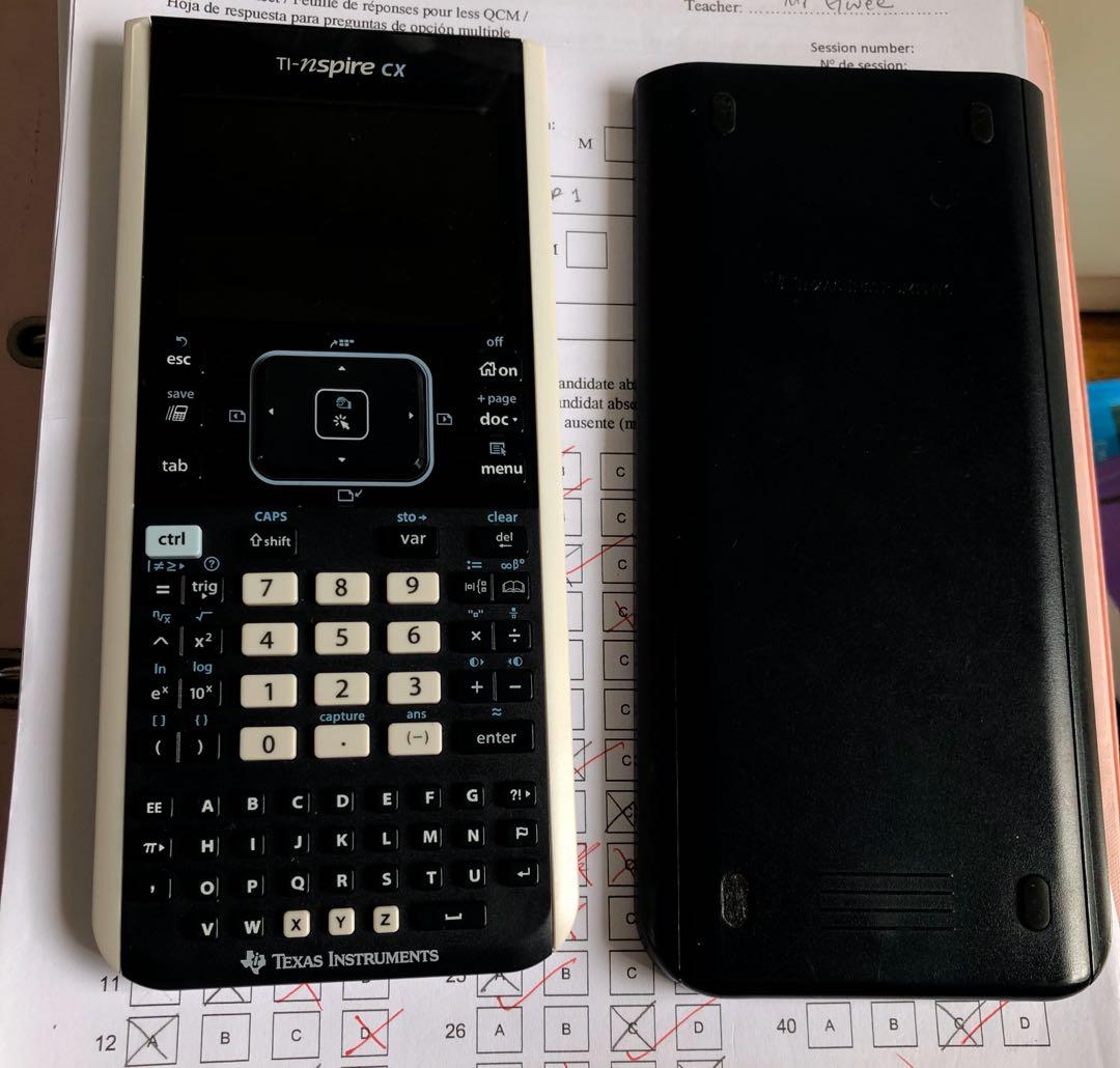 TI-NSPIRE CX GDC (Graphic Display Calculator) by Texas Instruments ...