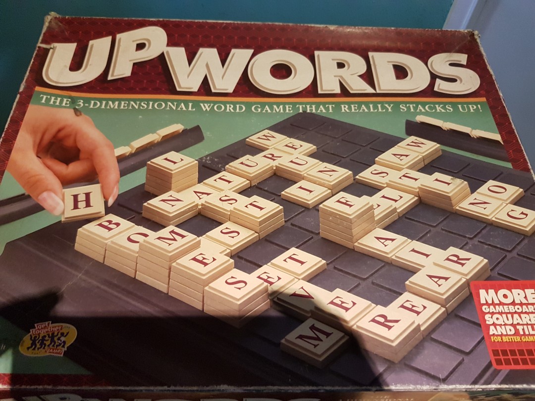 UPWORDS board game, Hobbies & Toys, Toys & Games on Carousell