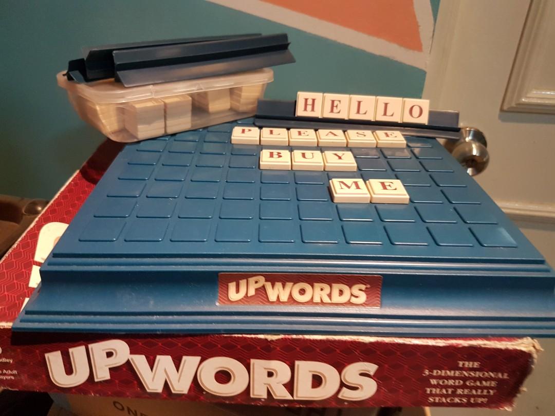 UPWORDS board game, Hobbies & Toys, Toys & Games on Carousell