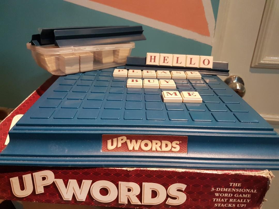 UPWORDS board game, Hobbies & Toys, Toys & Games on Carousell