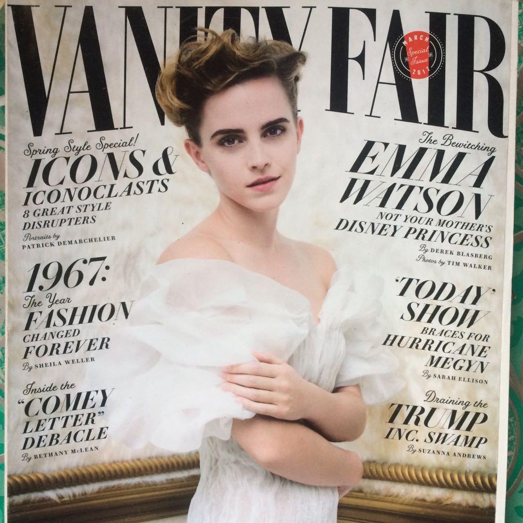 Vanity Fair - Emma Watson, Hobbies & Toys, Books & Magazines, Travel ...