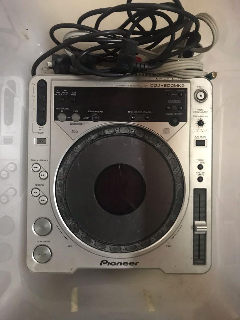 Vintage DJ mixer and turntables, Hobbies & Toys, Music & Media, Musical ...