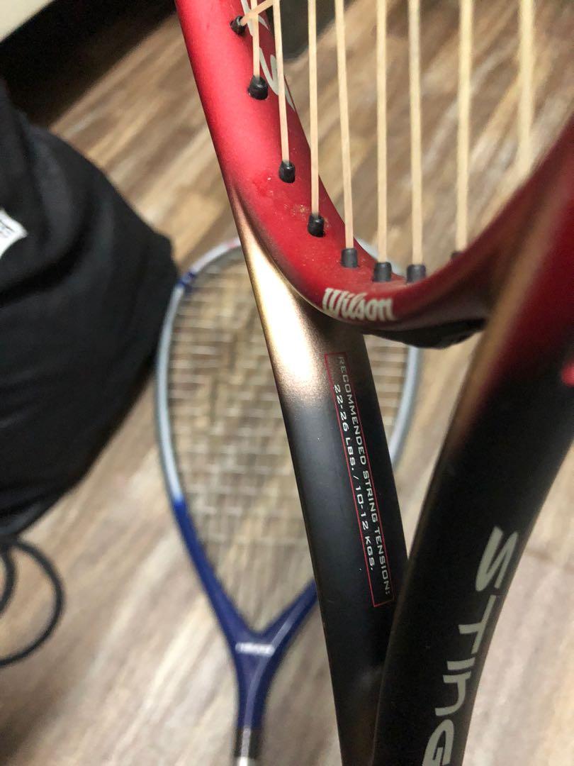 Wilson Squash Racquet Sting 160, Sports Equipment, Sports & Games ...