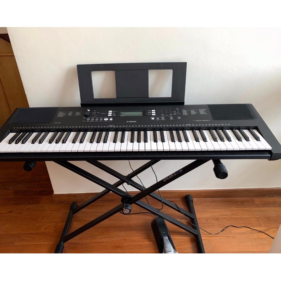 YAMAHA PSR-EW300/PA, Hobbies & Toys, Music & Media, Musical Instruments ...