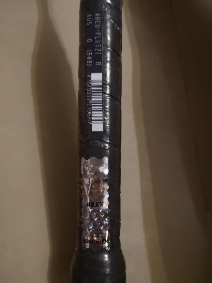 Yonex Arcsaber Uplus 21, Sports Equipment, Sports & Games, Racket & Ball Sports on Carousell