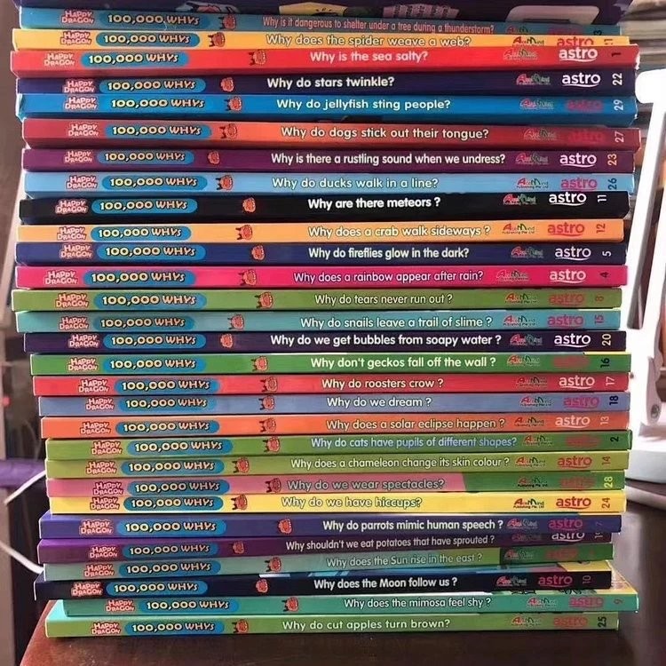 10,000 Why English version by Happy Dragon (30 books), Hobbies & Toys ...