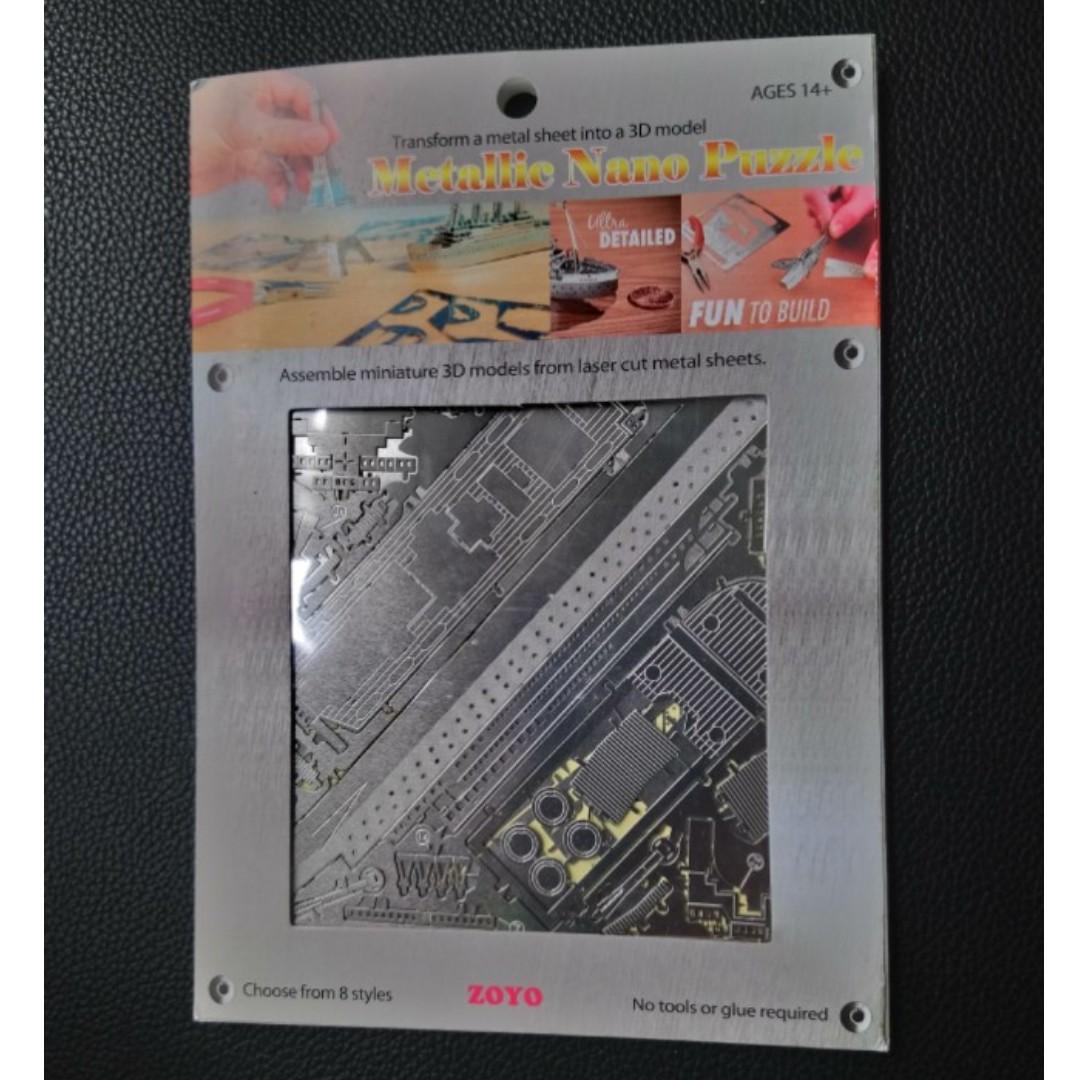 3D Metallic Nano Puzzle - TITANIC, Hobbies & Toys, Toys & Games on ...