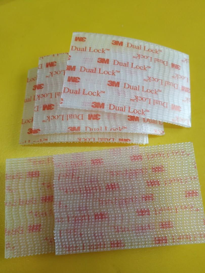 [3M USA] Super Large Dual Lock Fastener. Rectangular Size: 76.20mmx50 ...