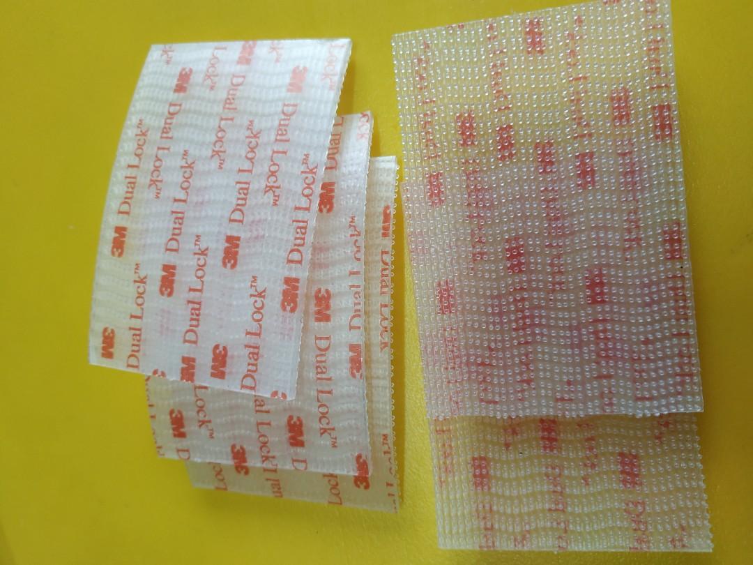 [3M USA] Super Large Dual Lock Fastener. Rectangular Size: 76.20mmx50 ...