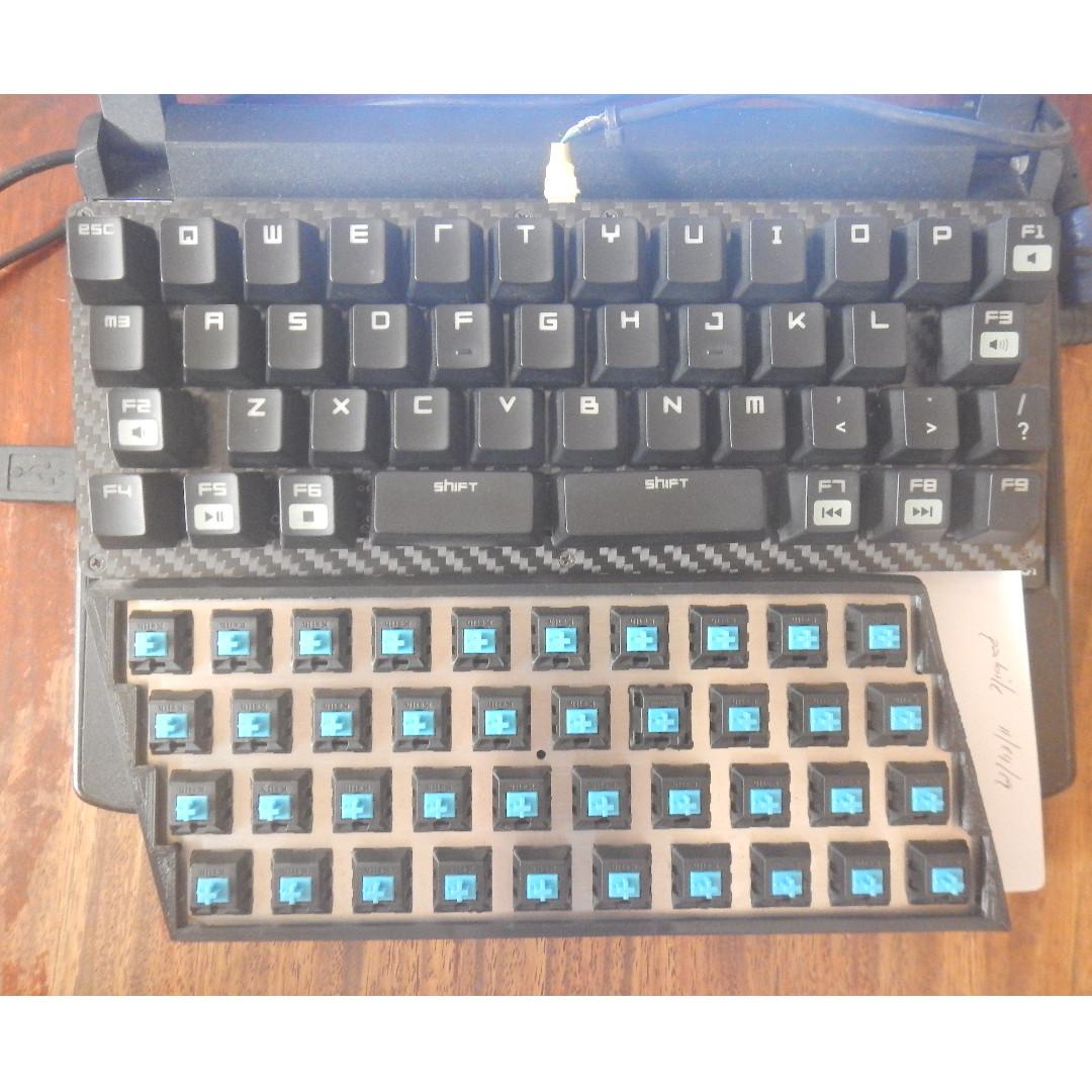 4x10 staggered DIY mechanical keyboard kit, Computers & Tech, Parts ...