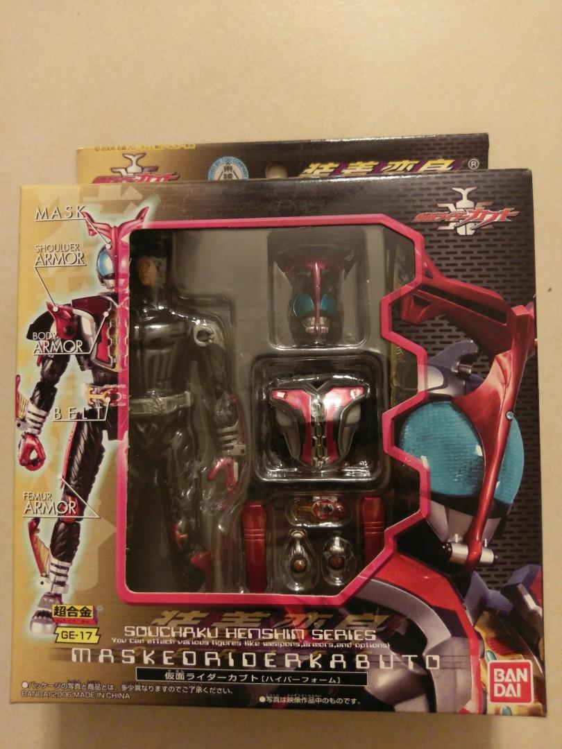 全新 日版 超合金 幪面超人 kamen rider kabuto hyper kabuto (不是shf), 興趣及遊戲, 玩具 & 遊戲類 ...