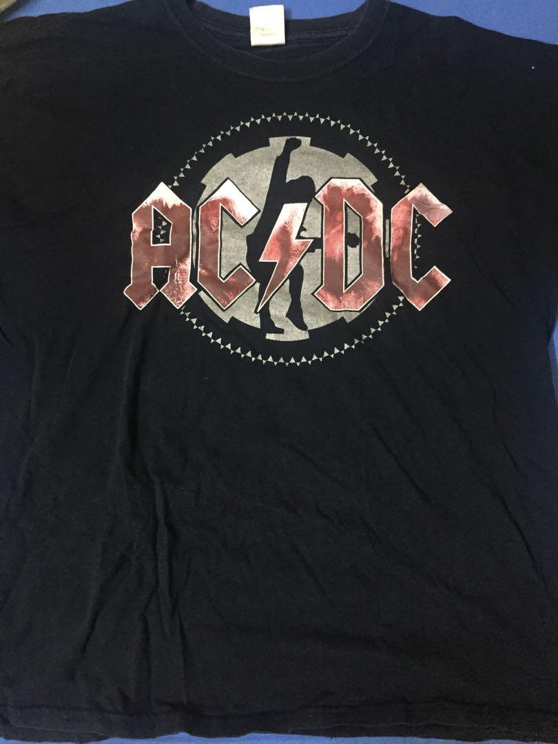 ACDC Shirt, Men's Fashion, Tops & Sets, Tshirts & Polo Shirts on Carousell