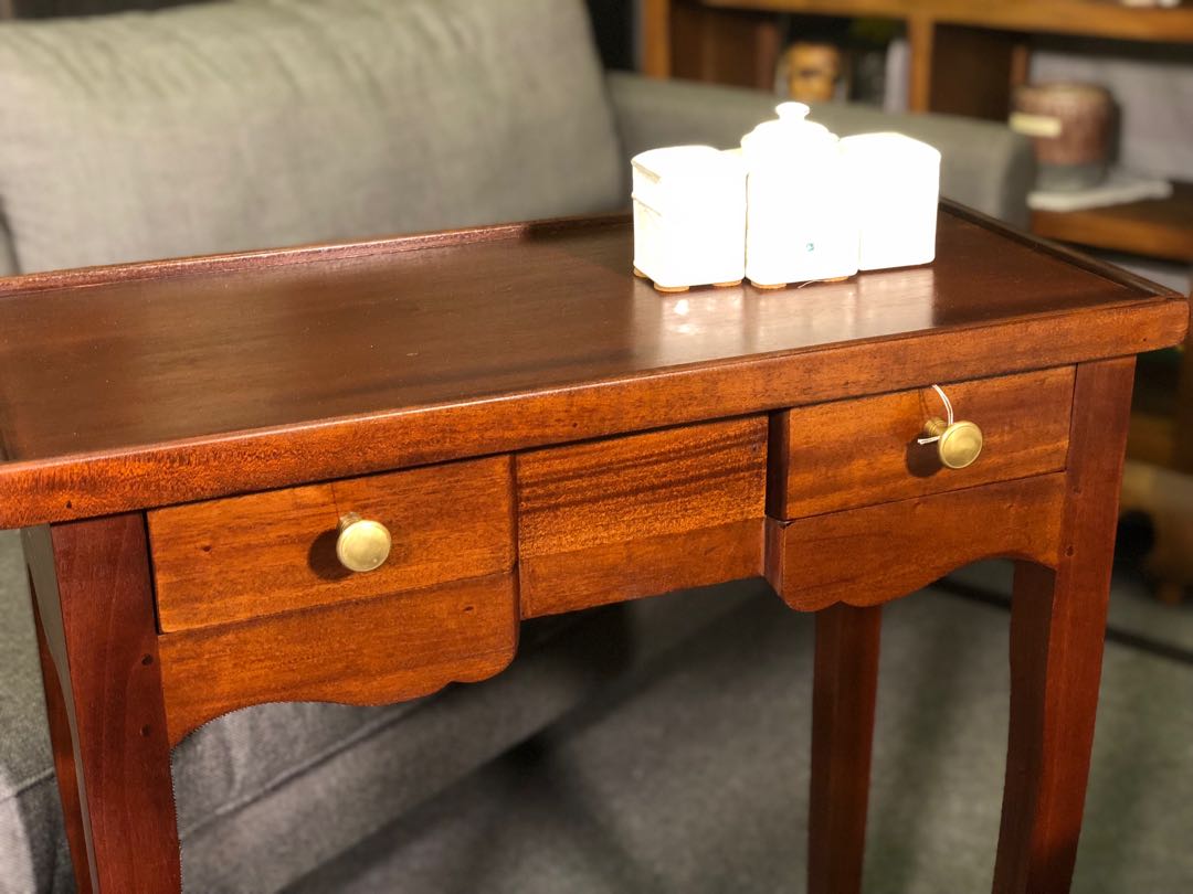 Bali Teak Console Table Writing Desk. , Furniture & Home Living ...