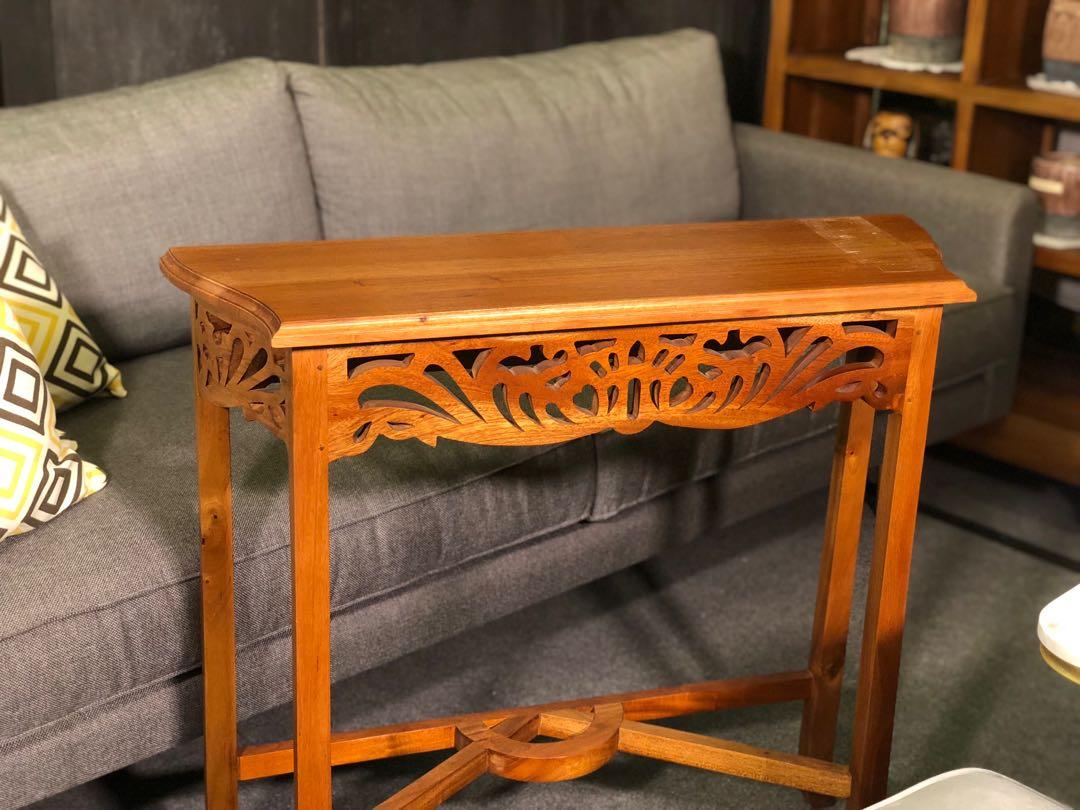 Bali Teak Console Table Writing Desk. , Furniture & Home Living ...