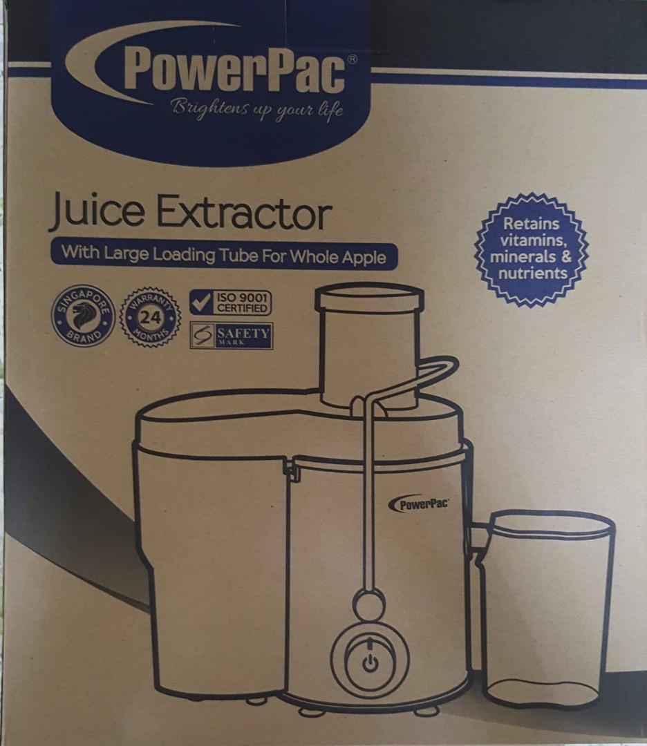 Powerpac brand new juice extractor, TV & Home Appliances, Kitchen ...