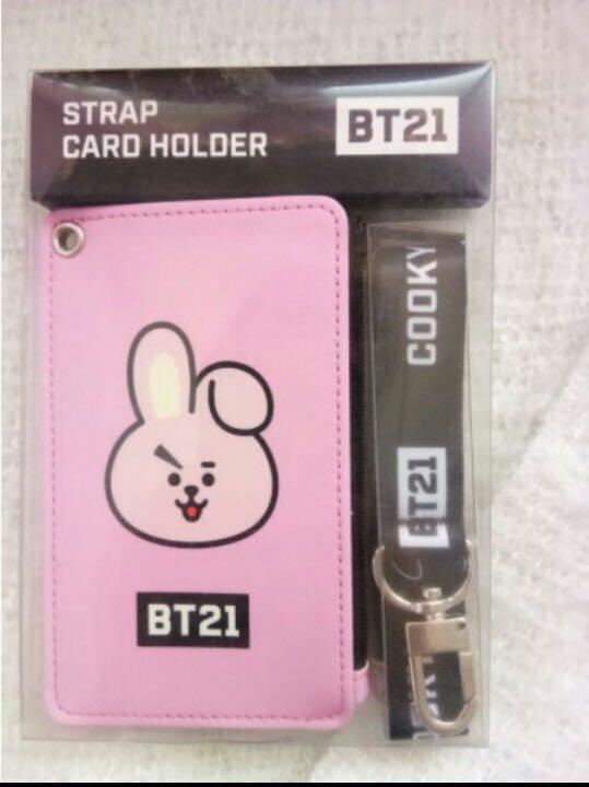 BT21 Cooky ID Card Sling, Hobbies & Toys, Memorabilia & Collectibles, K ...