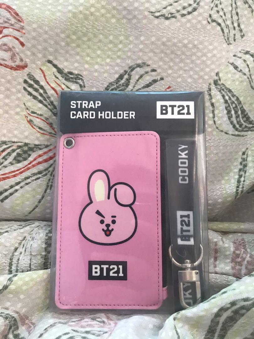 BT21 Cooky ID Card Sling, Hobbies & Toys, Memorabilia & Collectibles, K ...