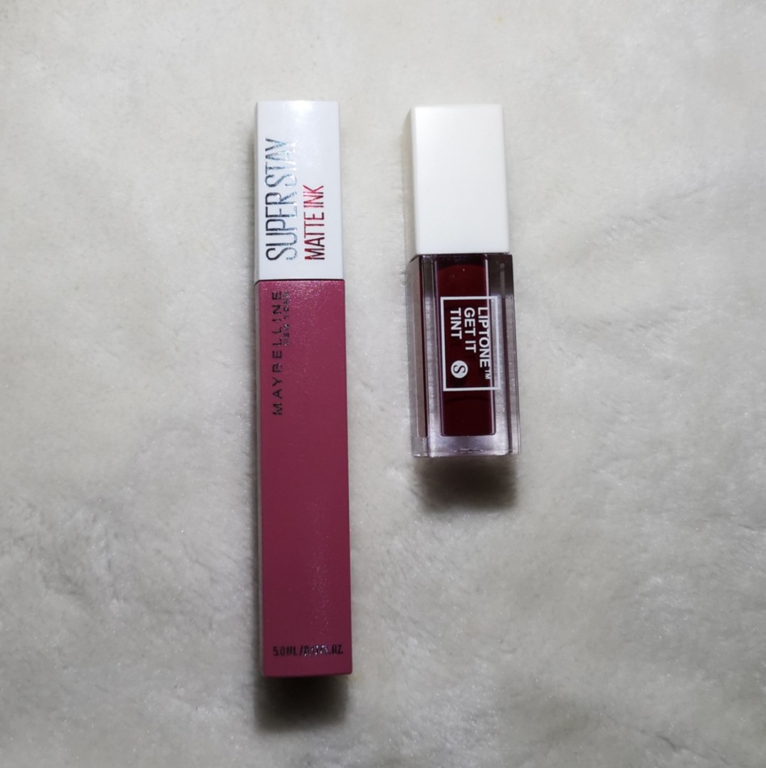 Buy 1 Get 1 - Maybelline Superstay Matte Ink + Tony Moly Liptone ...