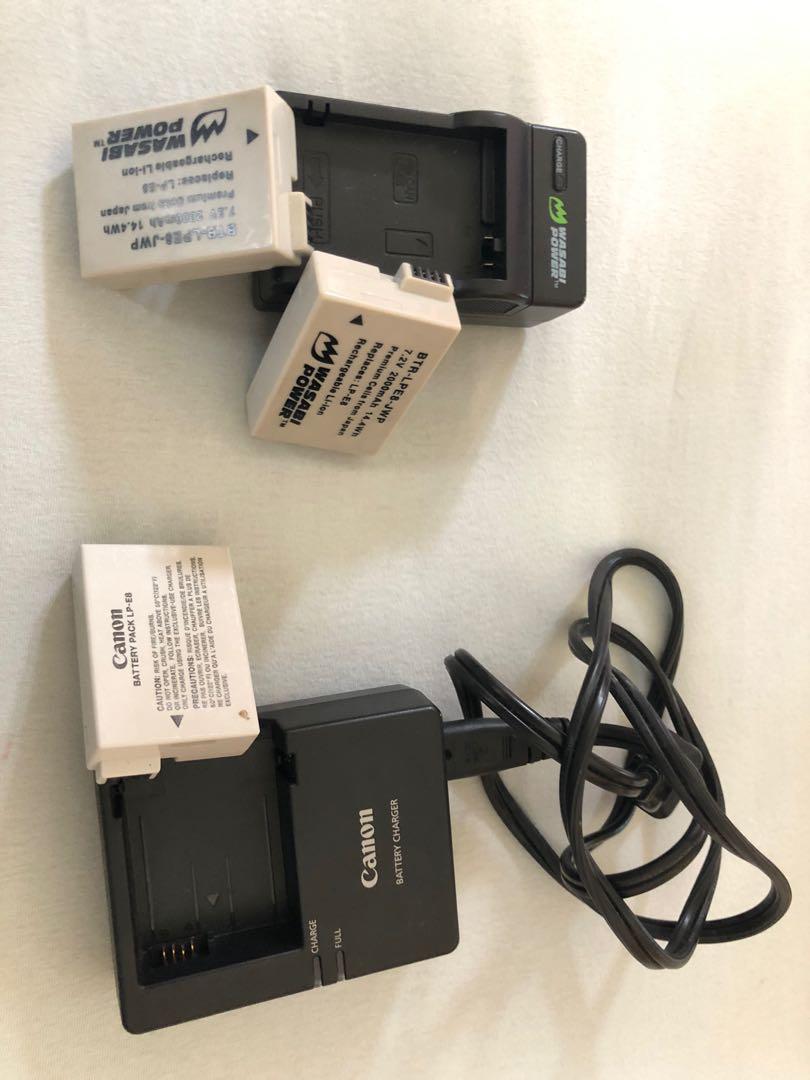 Canon 600 D / T3i - additional batteries - Full set , Photography ...