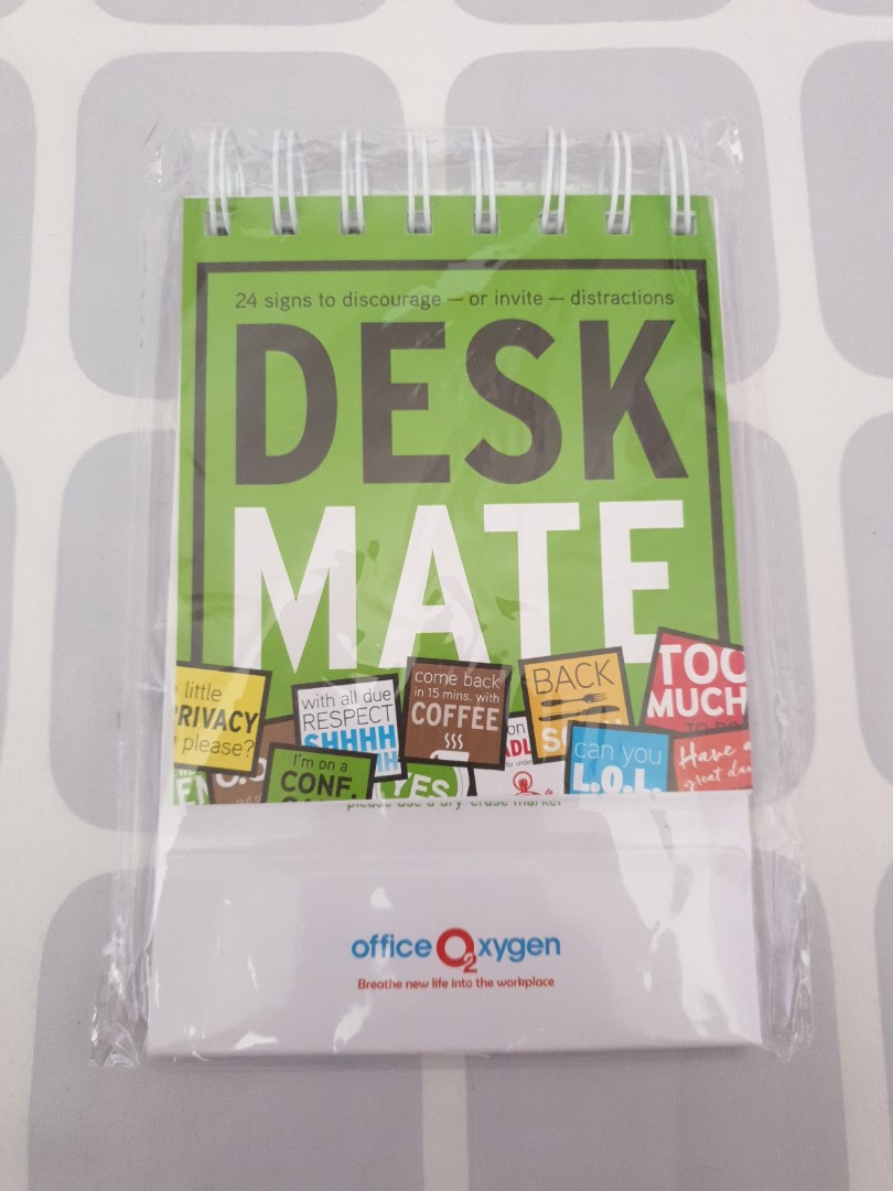 Deskmate - Office Desk Accessories, Desk Signs, Funny Office Gifts ...