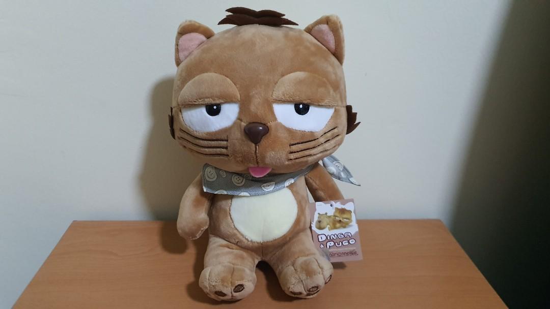 Dinga Cat Plush Toy, Hobbies & Toys, Toys & Games on Carousell