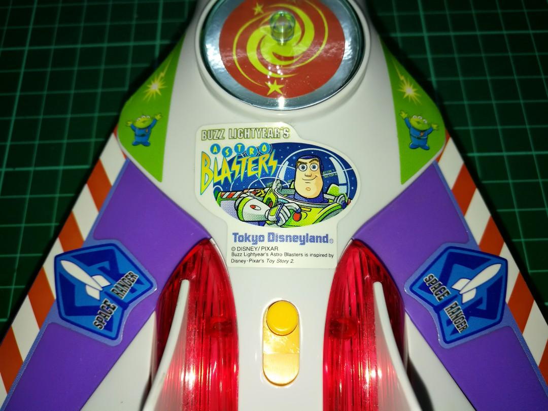 Tokyo Disneyland / Pixar Buzz Lightyear's Astro Blasters Jet Fighter ...