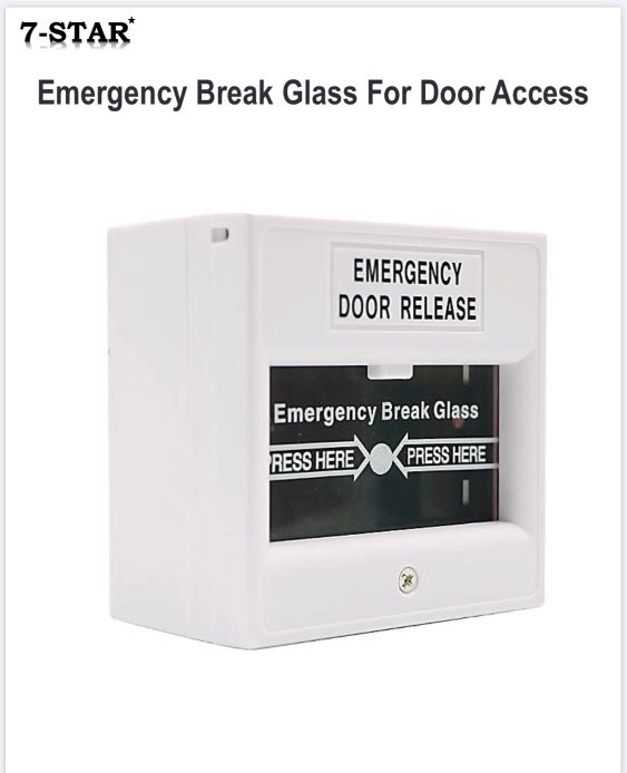 Emergency Break Glass (Breakglass Emergency Door Release) For:Door ...
