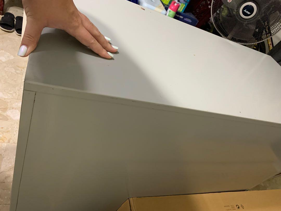 Glass door see through aluminium cabinet CLEARING ASAP, Furniture ...