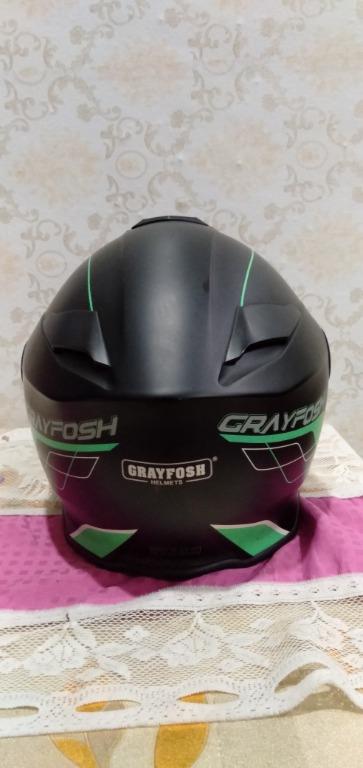 Grayfosh full face Helmet, Auto Accessories on Carousell