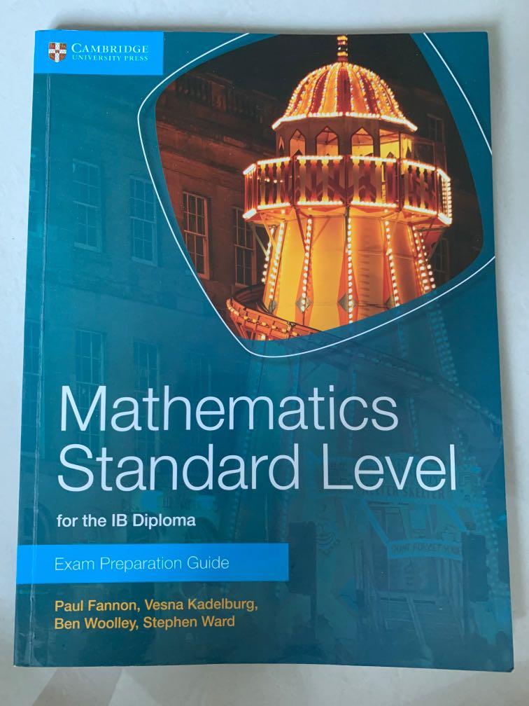 IB diploma mathematics SL Cambridge study guide, Hobbies & Toys, Books ...