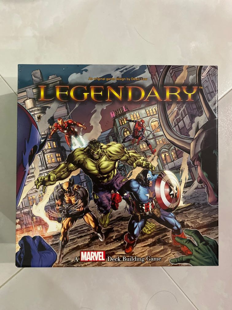 Legendary Marvel base set, Hobbies & Toys, Toys & Games on Carousell