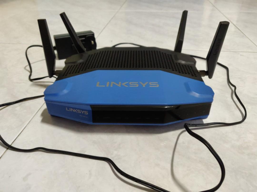 Linksys WRT1900AC AC1900 Dual-Band WiFi Router, Computers & Tech, Parts ...