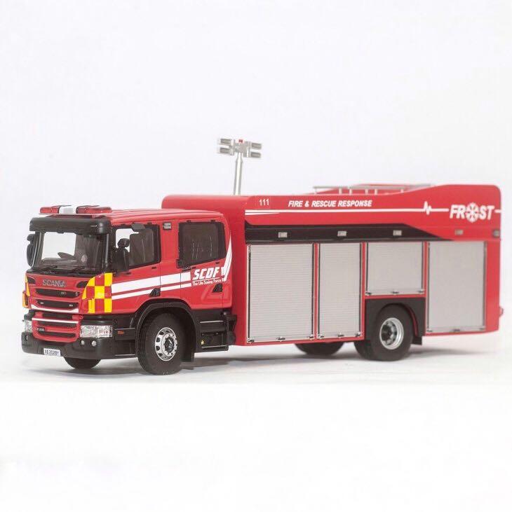 (Masterpiece Collectible) SCDF Fire & Rescue Operations Support Tender ...