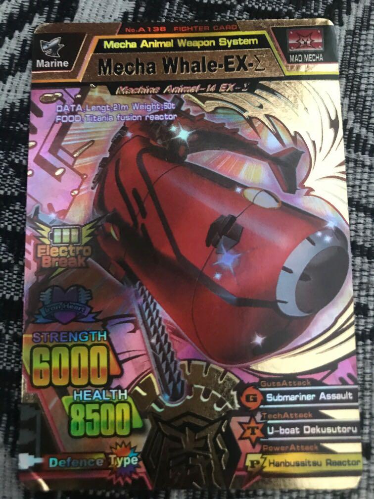 Mecha Whale EX, Hobbies & Toys, Toys & Games on Carousell