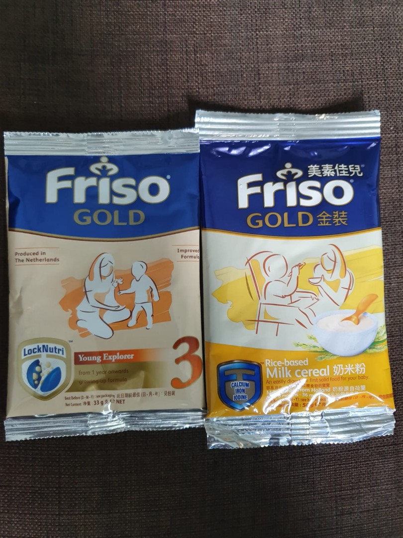 Milk Sample - Friso and Similac, Babies & Kids, Nursing & Feeding ...