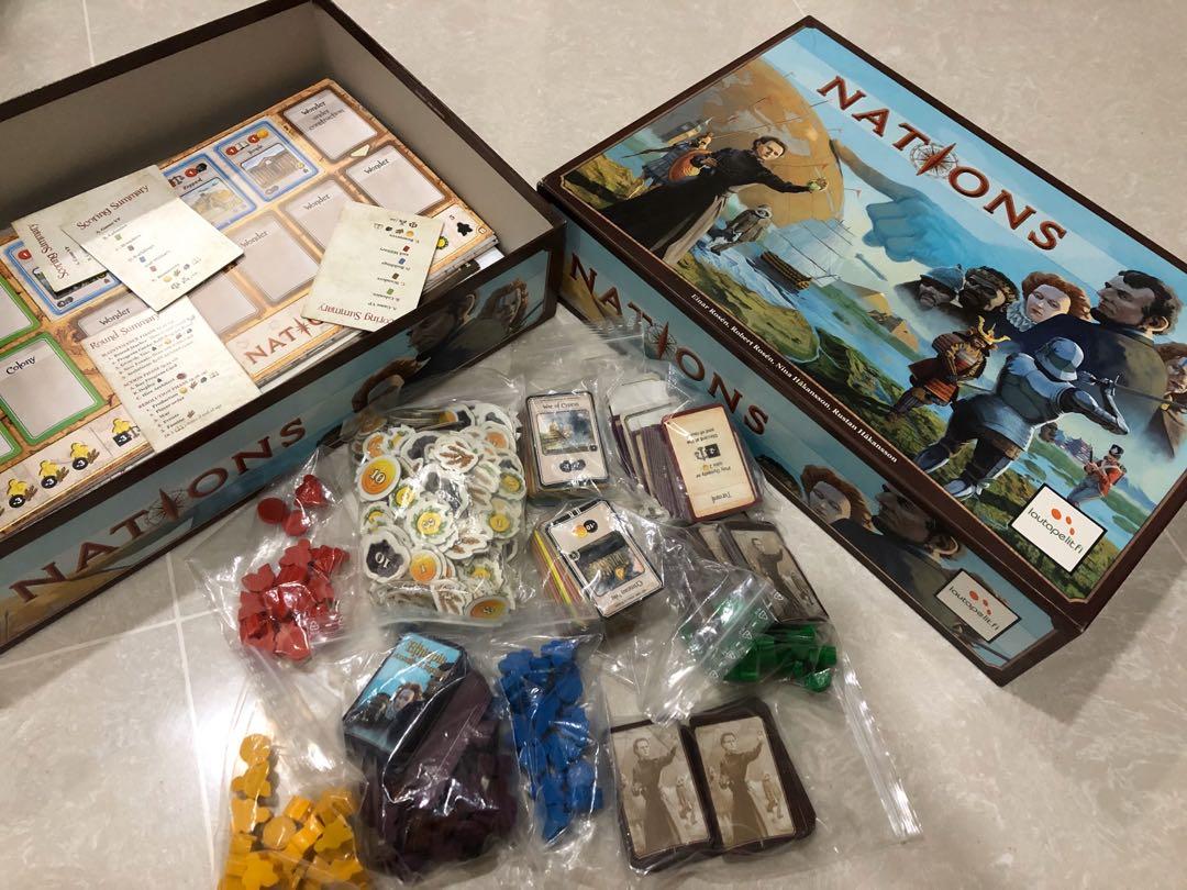 Nations Board Game, Hobbies & Toys, Toys & Games on Carousell