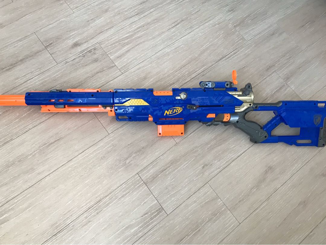 Nerf Longstrike, Hobbies & Toys, Toys & Games on Carousell