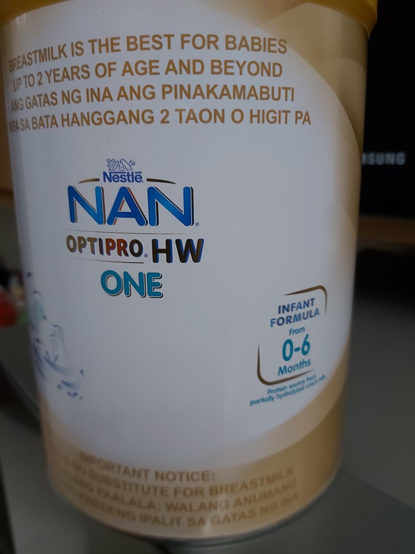 Nestle nan optipro HW stage 1, Babies & Kids, Nursing & Feeding ...