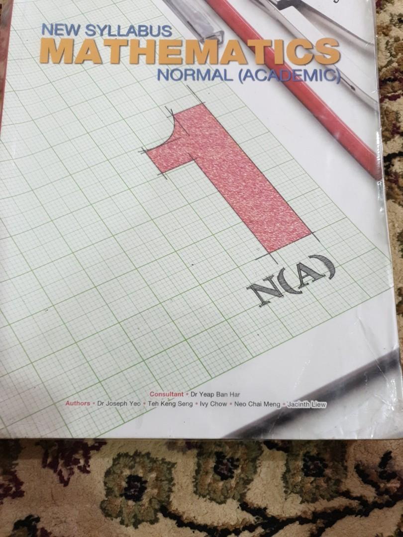 New Syllabus Mathematics Normal Academic 1, Hobbies & Toys, Books ...