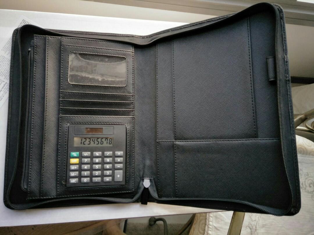 C5 Note book folder with zip, Hobbies & Toys, Stationery & Craft ...