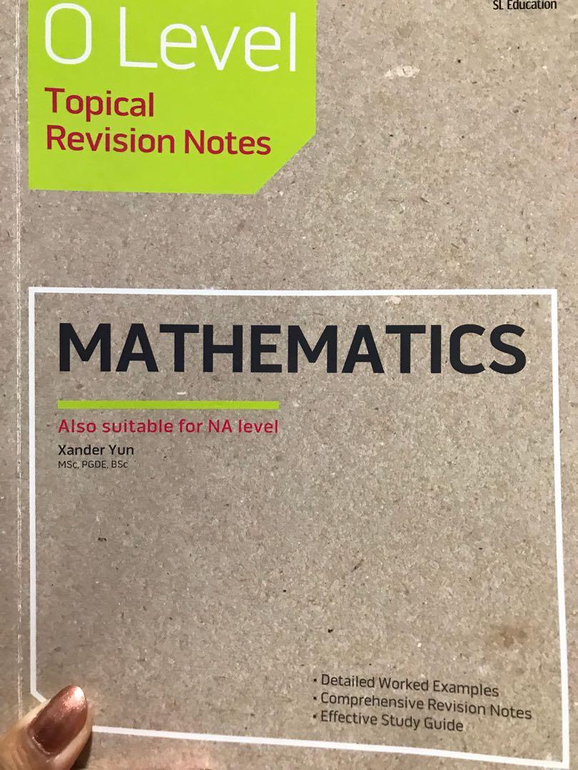 O level Emath TYS and Notes, Hobbies & Toys, Books & Magazines ...