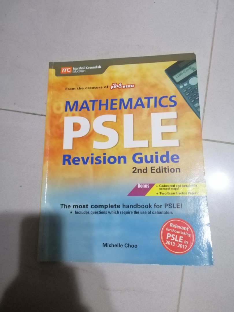 Psle math revision guide, Books & Stationery, Textbooks, Primary on ...